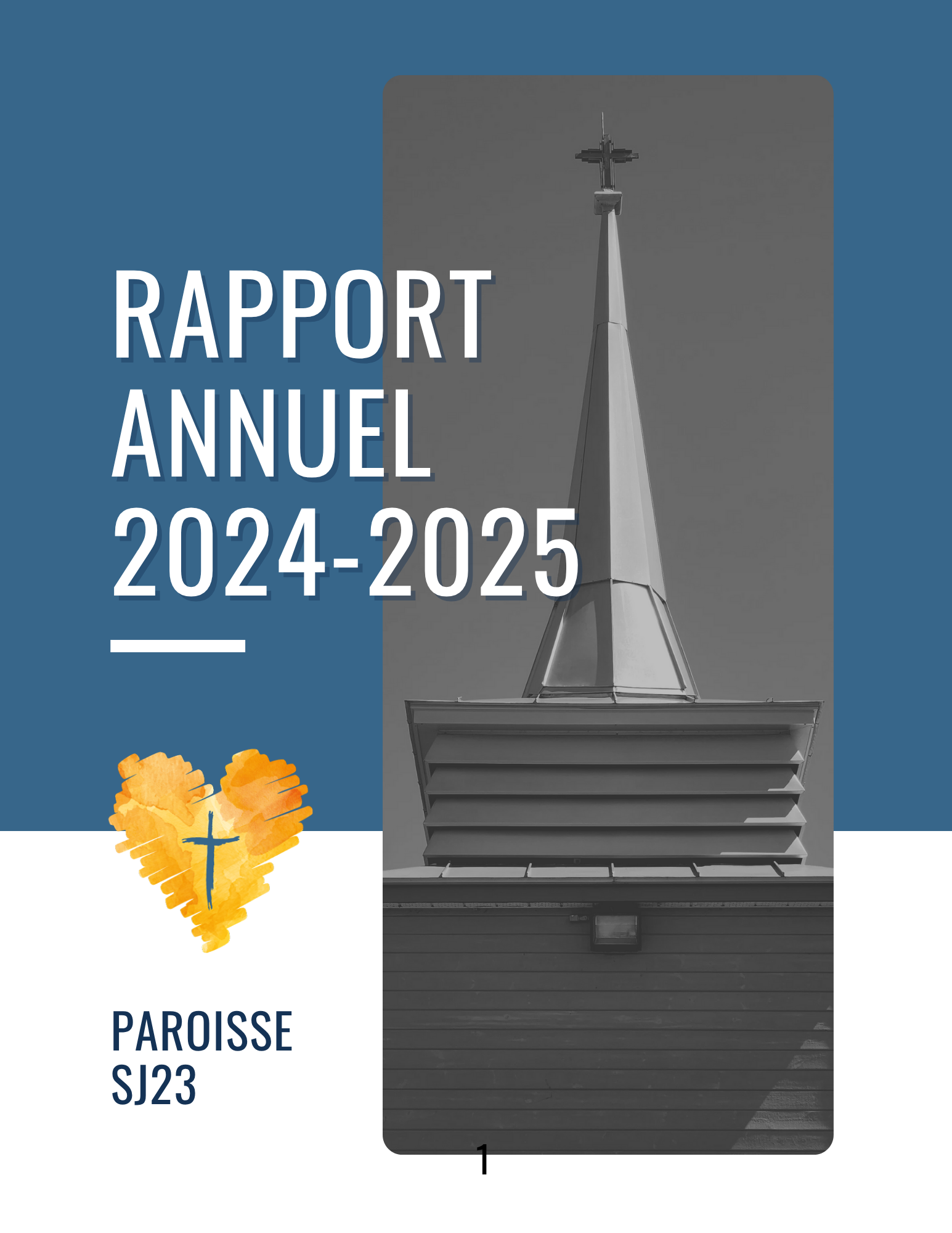 Rapport annuel 2024-2025 - Église SJ23
